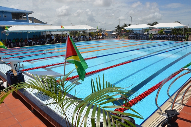 Warm-up pool commissioned | INews Guyana