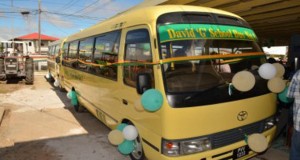 President’s ‘Three Bs’ Initiative…School bus back on the road after ...