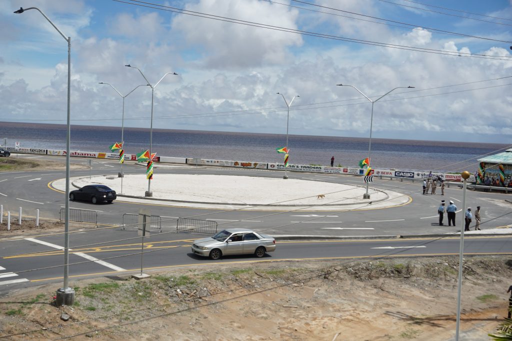 Kitty Roundabout officially open to traffic - INews Guyana