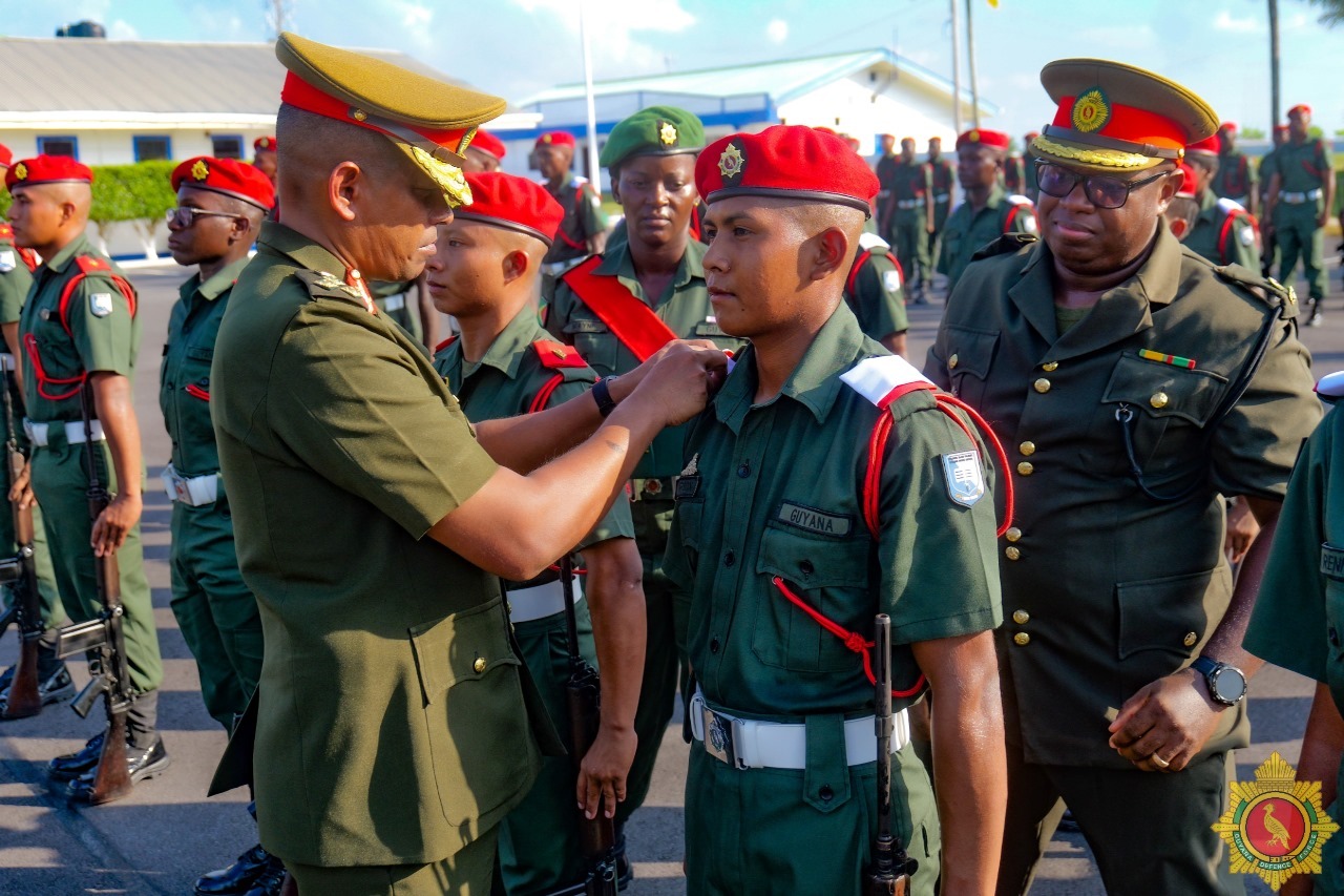 GDF promotes 525 ranks for 2025 - INews Guyana